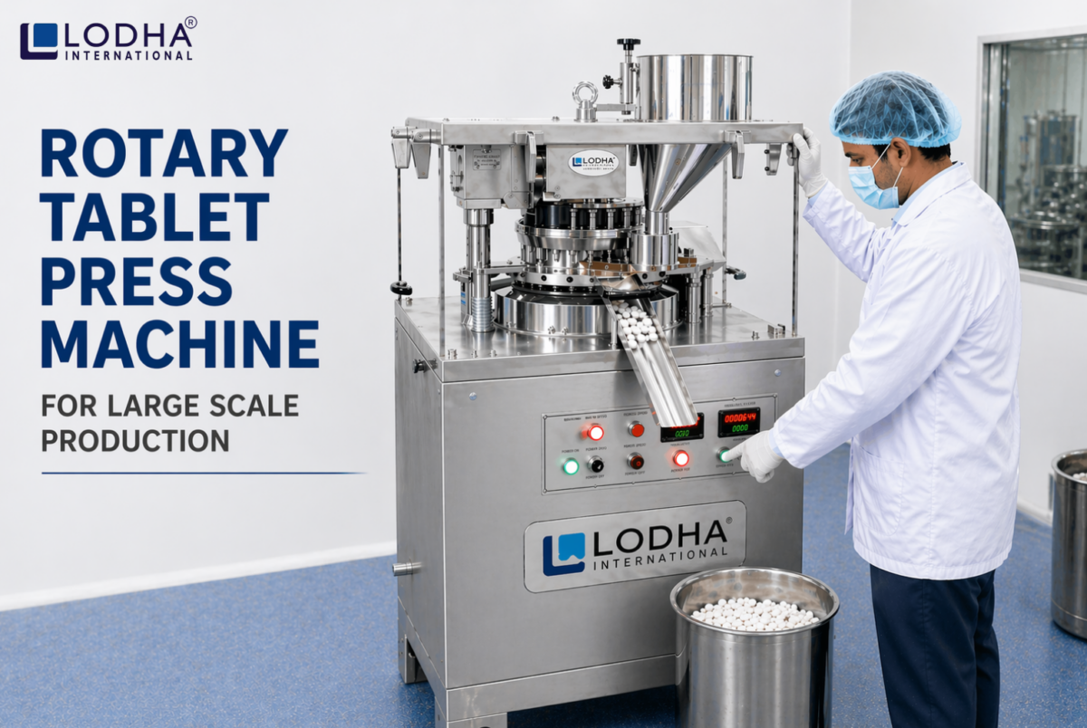 Rotary Tablet Press Machine for High-Speed Production